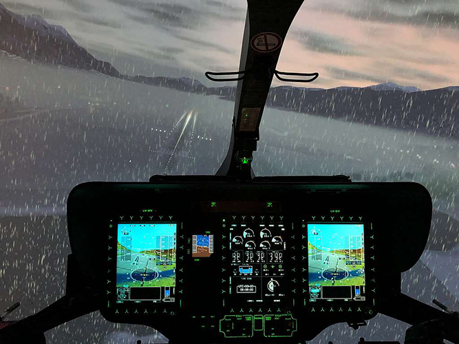 Lufthansa Aviation Training H145/H135 Level D Helicopter Simulator ...